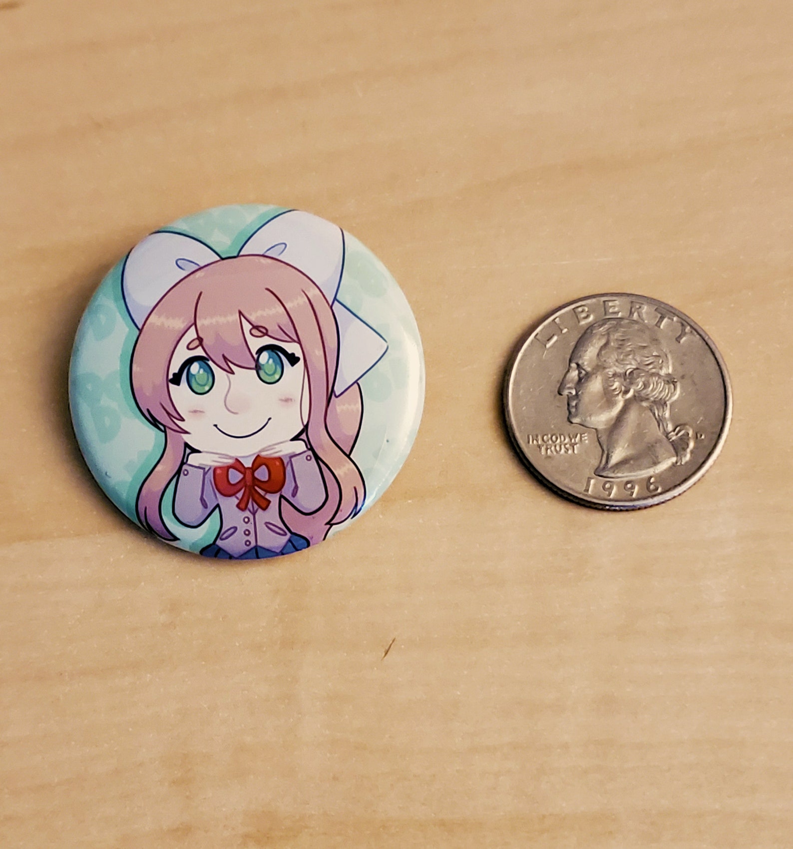Doki Doki Literature Club Button Set Pinback Buttons DDLC | Etsy