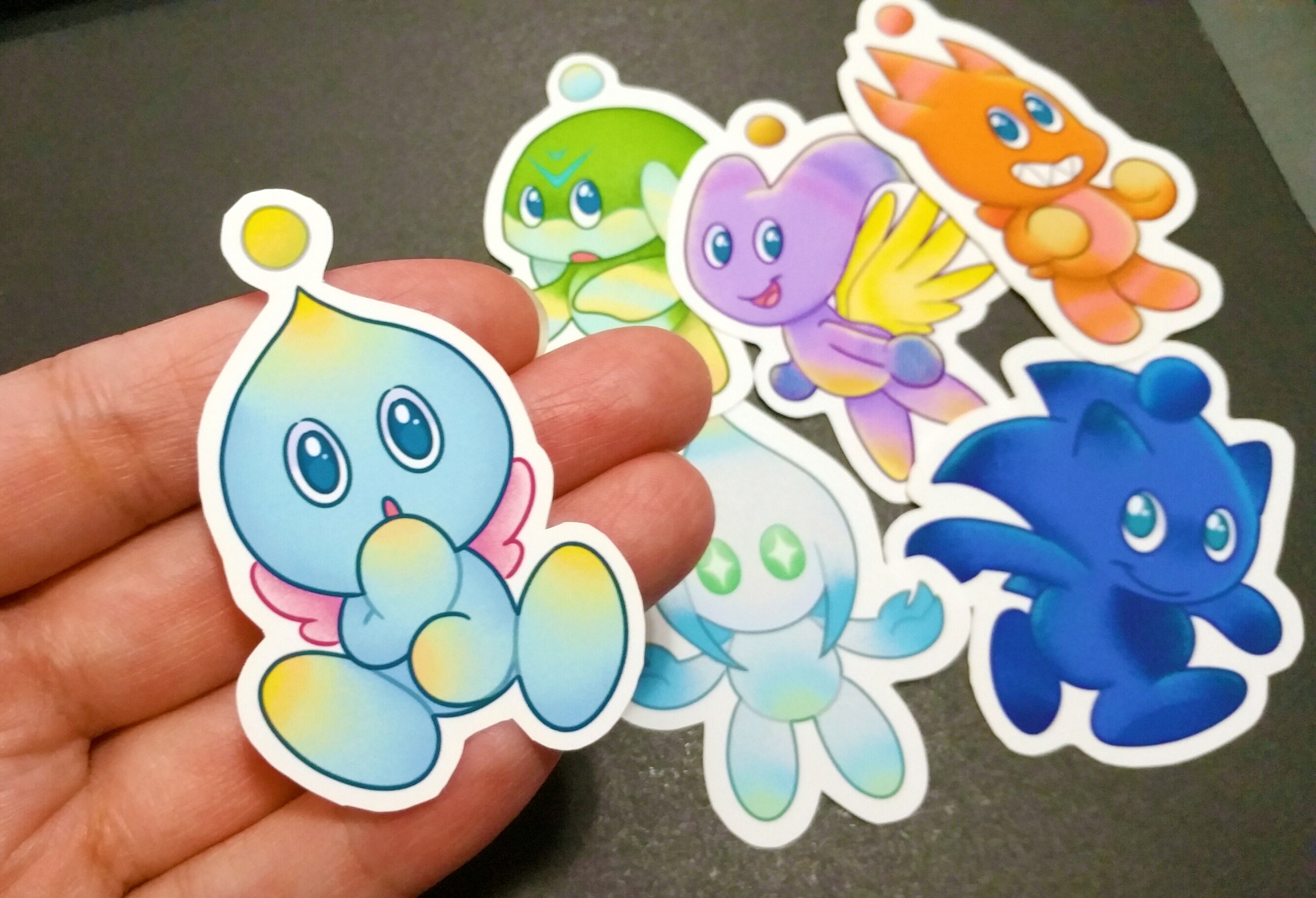 Chao Garden Sticker Sheets | Stickers | Sonic Adventure | (3 Pcs) - Etsy