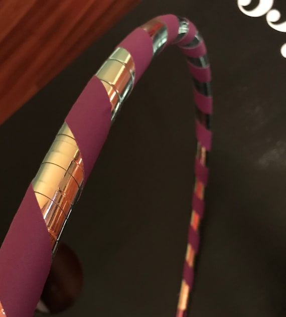 Purple Rose Gold Metallic Beginner 3/4 HDPE Hula Hoop | Etsy
