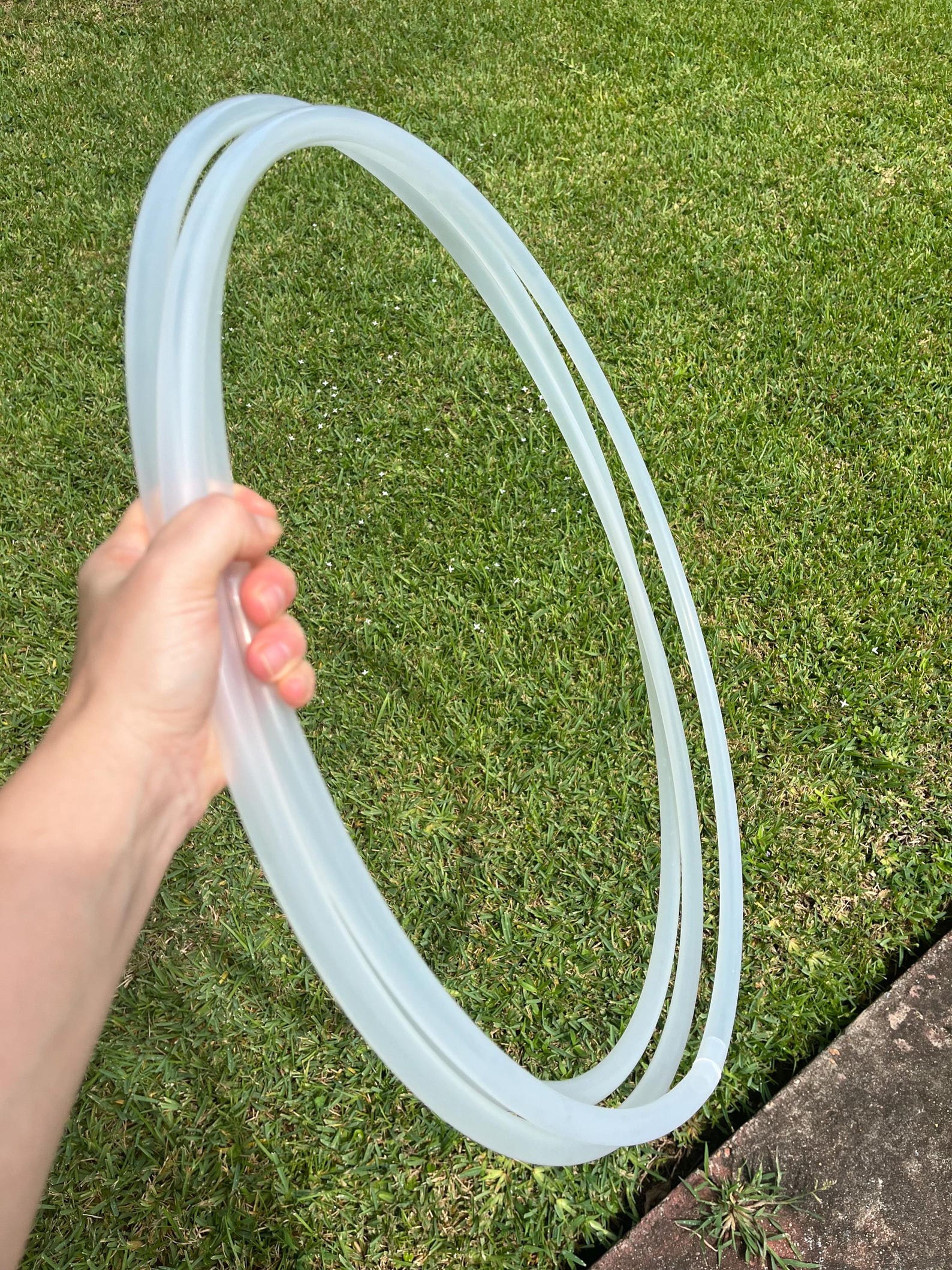 UV Crystal Clear Polypro Hula Hoop - Etsy