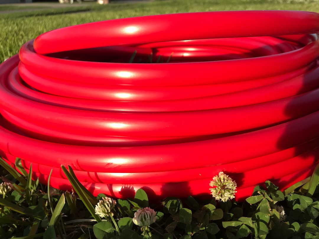 Fiery Red 5/8" Polypro Hula Hoop - Etsy