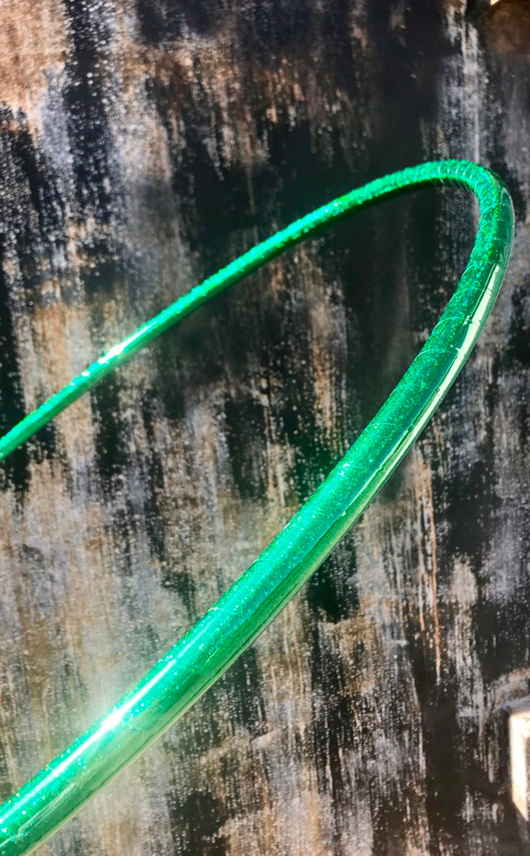 Emerald Green Sparkle Hula Hoop: Fitness & Fun - Etsy