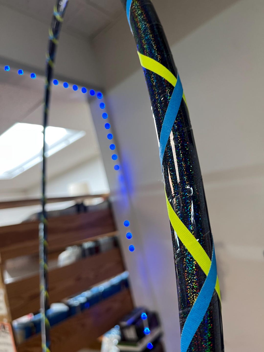 Galaxy Glam Beginner 3/4” HDPE Taped Hula Hoop - Etsy