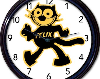 Felix the Cat Clock - Etsy