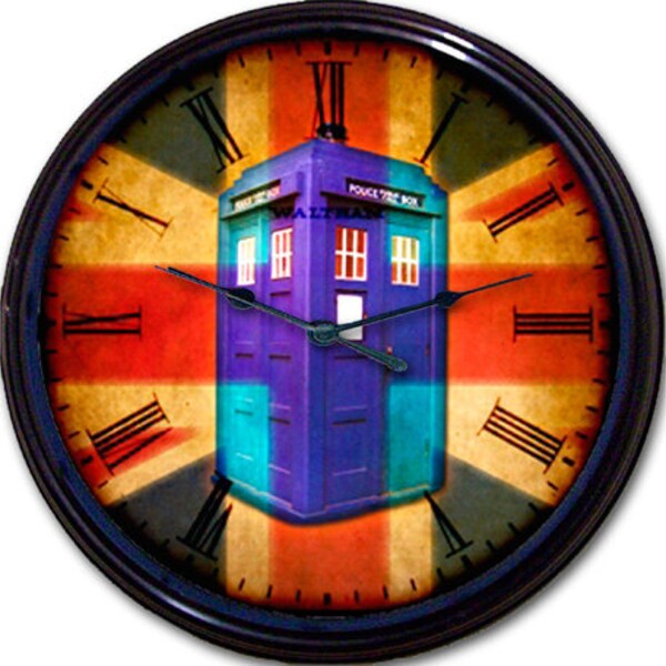 Doctor Who Clock - Etsy