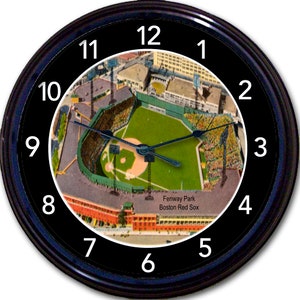 Baseball Clock - Carl Yastrzemski, Poster Clocks, MLB Decor, Red Sox ...