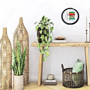 Book Clock - so Many Books so Little Time, Library Decor, Classroom ...