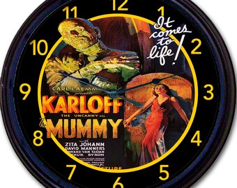 Horror Movie Clock | Etsy