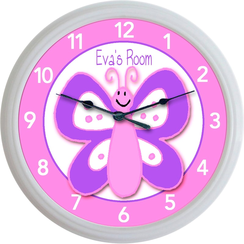 Butterfly Clock - Etsy