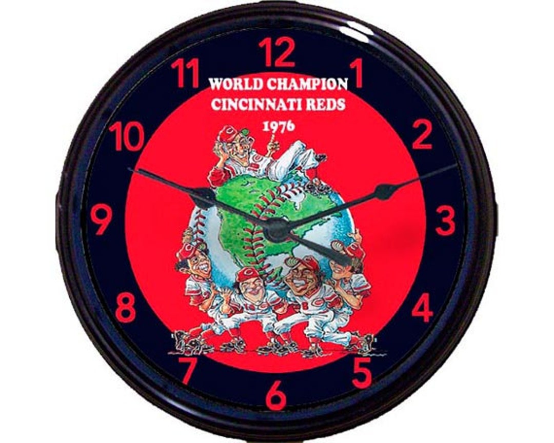 Cincinnati Reds Clock Reds Gift Reds Fan Gifts Baseball - Etsy