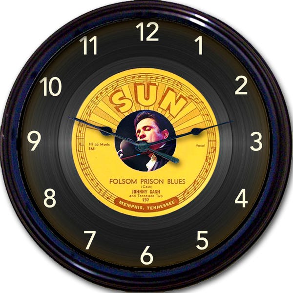 45 Rpm Vinyl Record Clock - Etsy