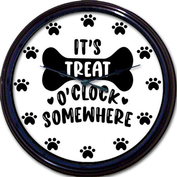 Dog Clock - Etsy