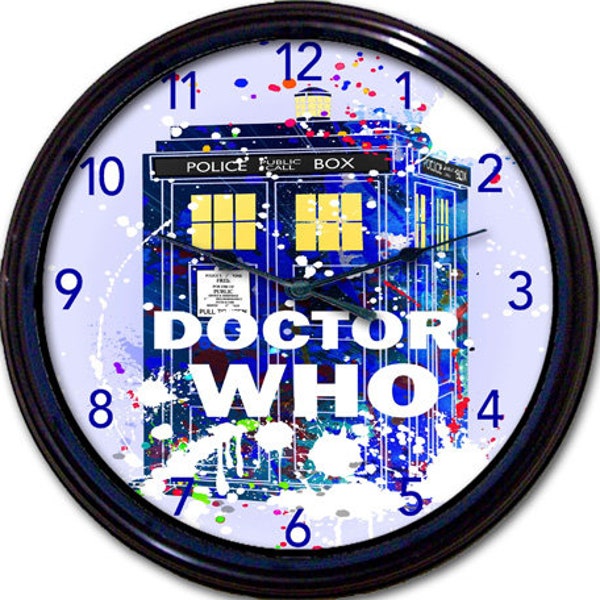Doctor Who Clock - Etsy