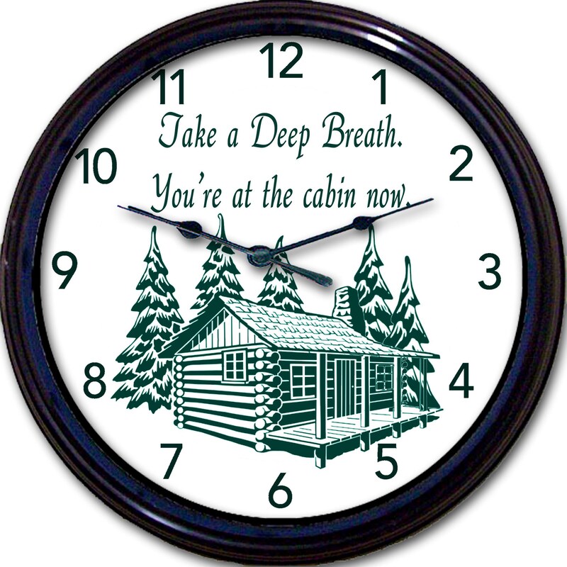 Lodge Clock - Etsy