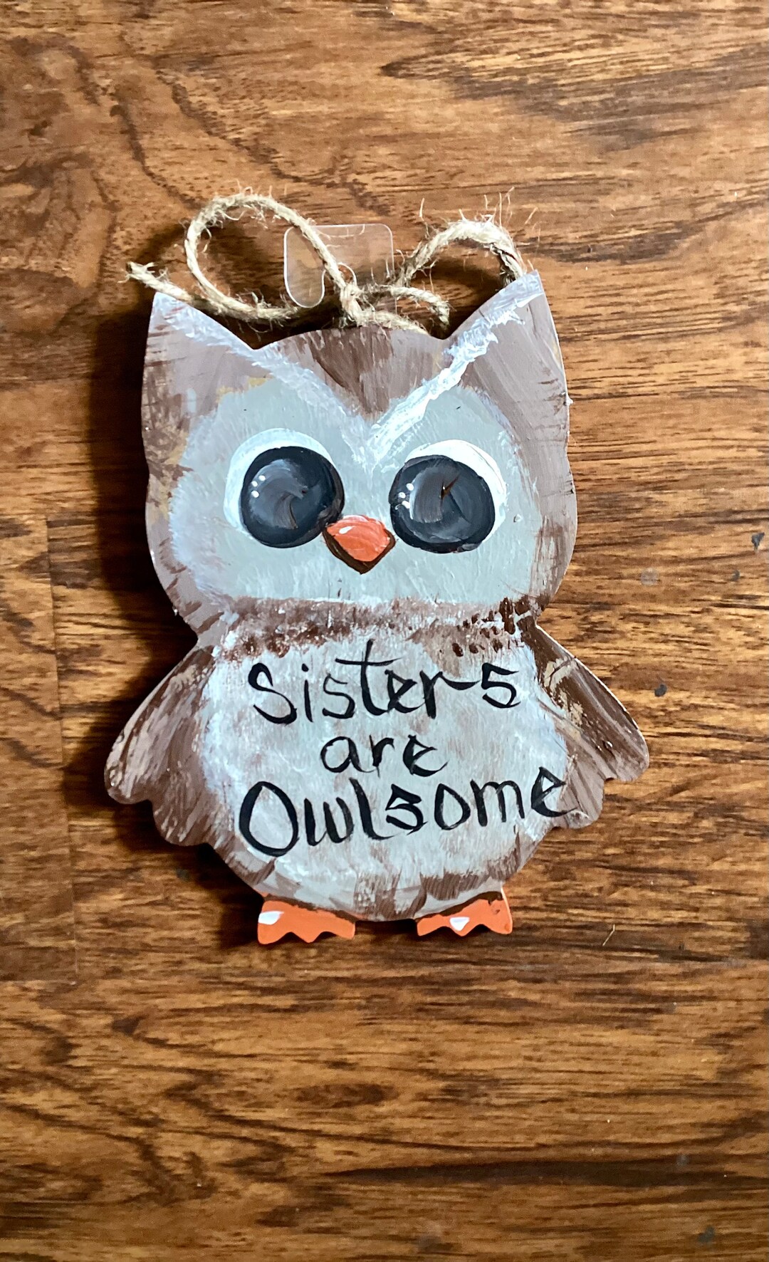 Cute Owl Sign Sisters Are Owlsomesign - Etsy