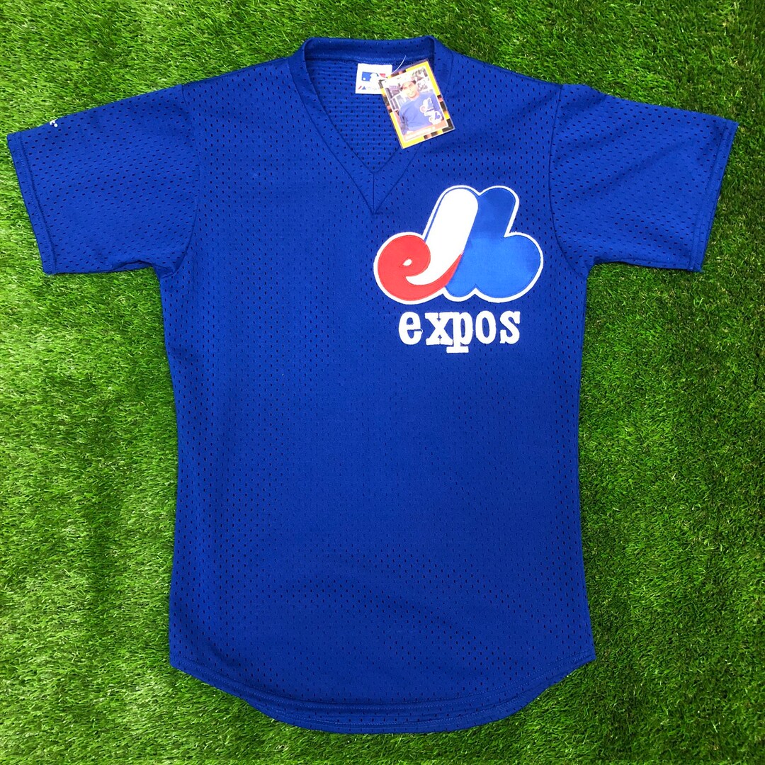 80s Montreal Expos Mesh Batting Practice Jersey - Etsy