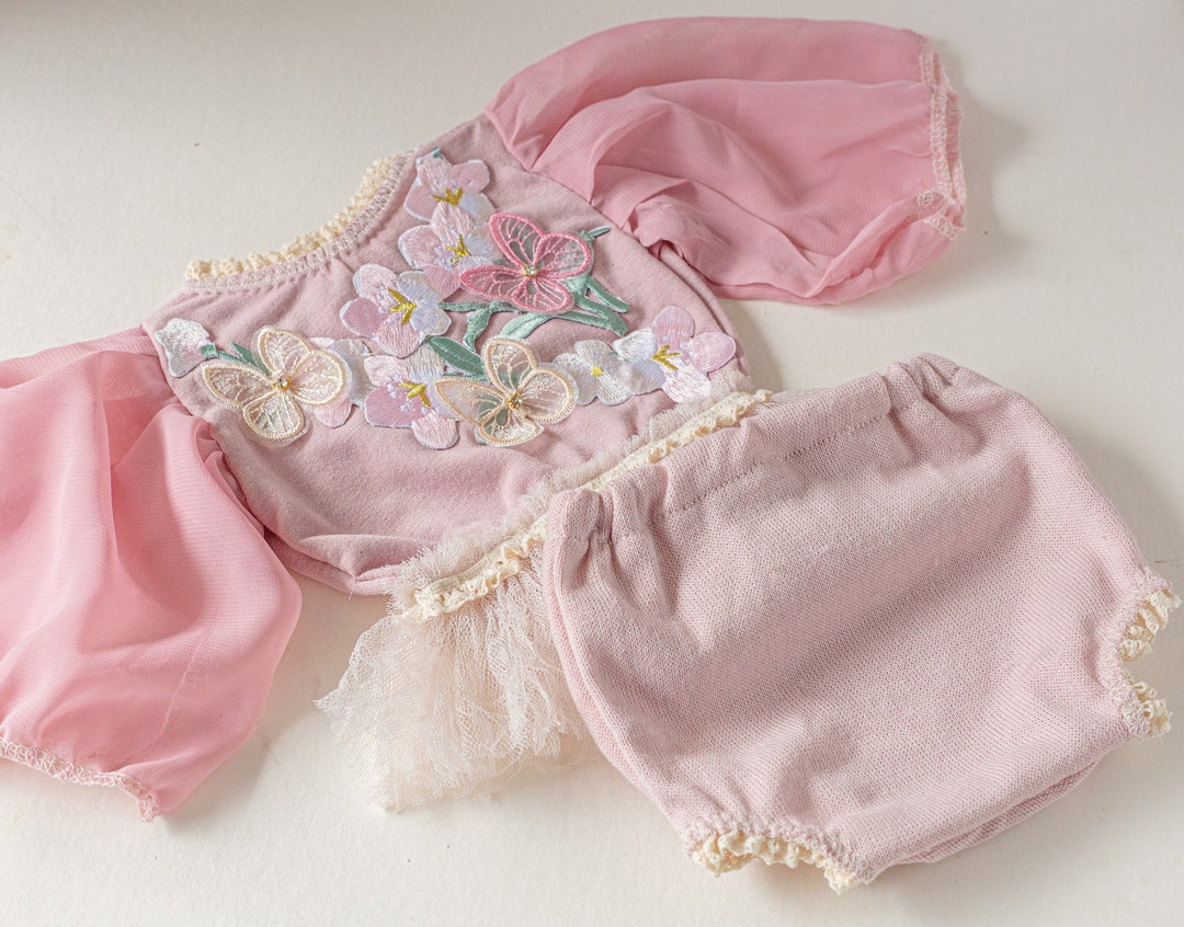 Selen Newborn Baby Girl Outfit,bohemian Style Baby Girl Props,handmade ...