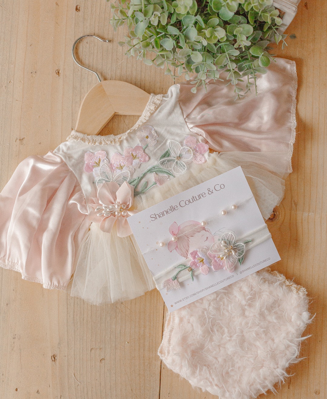 Kara Newborn Baby Girl Outfit,bohemian Style Baby Girl Props,handmade ...