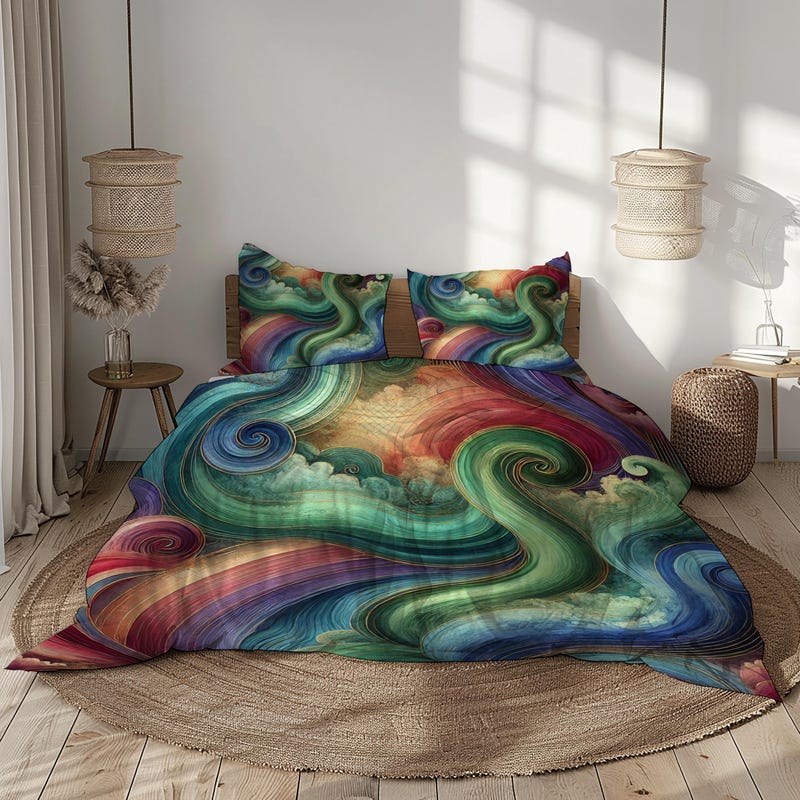Colorful Bedding - Etsy