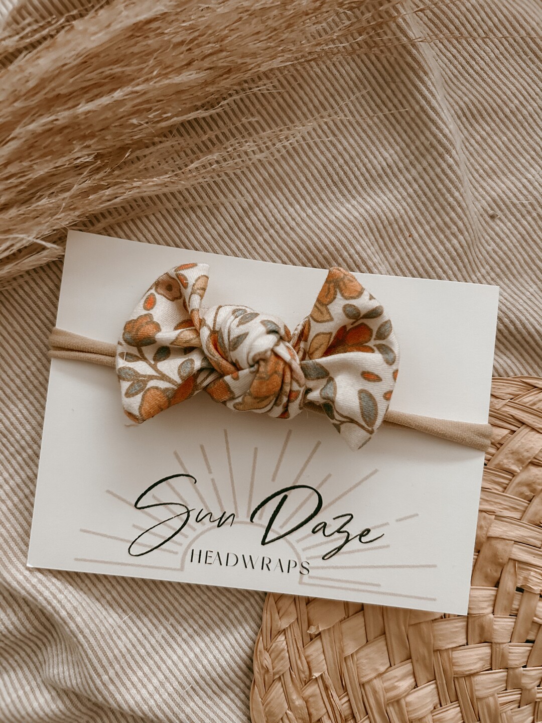 Bloom Nylon BOW |chunky Bow| Newborn Baby Girl Bows| Nylon Bows |baby ...