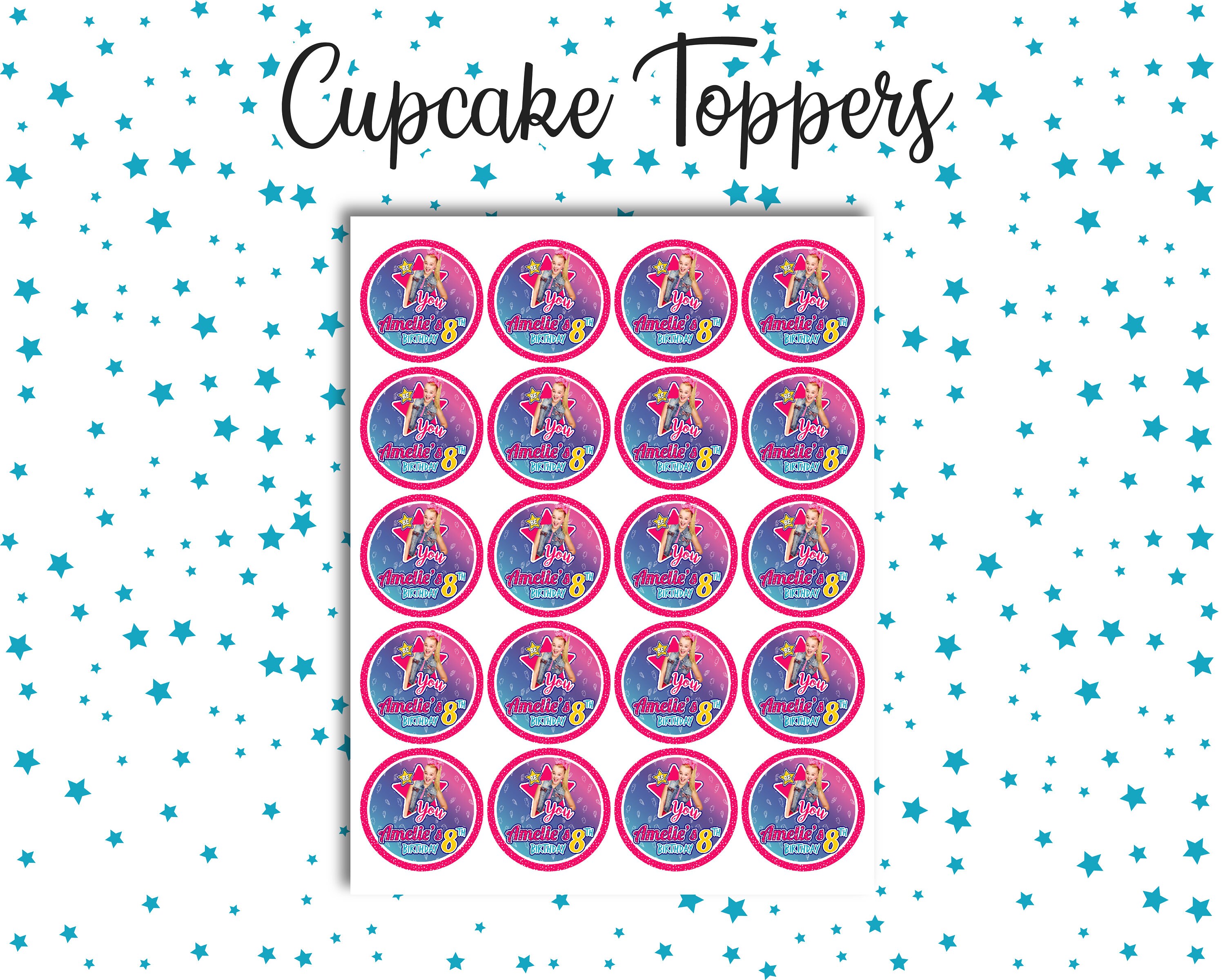 Jojo Siwa Party Signs PLUS Free Gift Jojo Siwa Birthday | Etsy