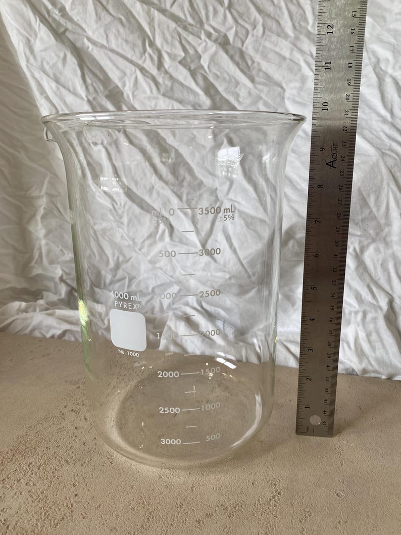Corning PYREX Beaker, Made in Germany. - Etsy