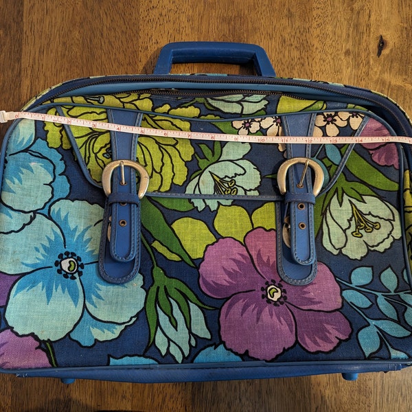 Floral Suitcase - Etsy