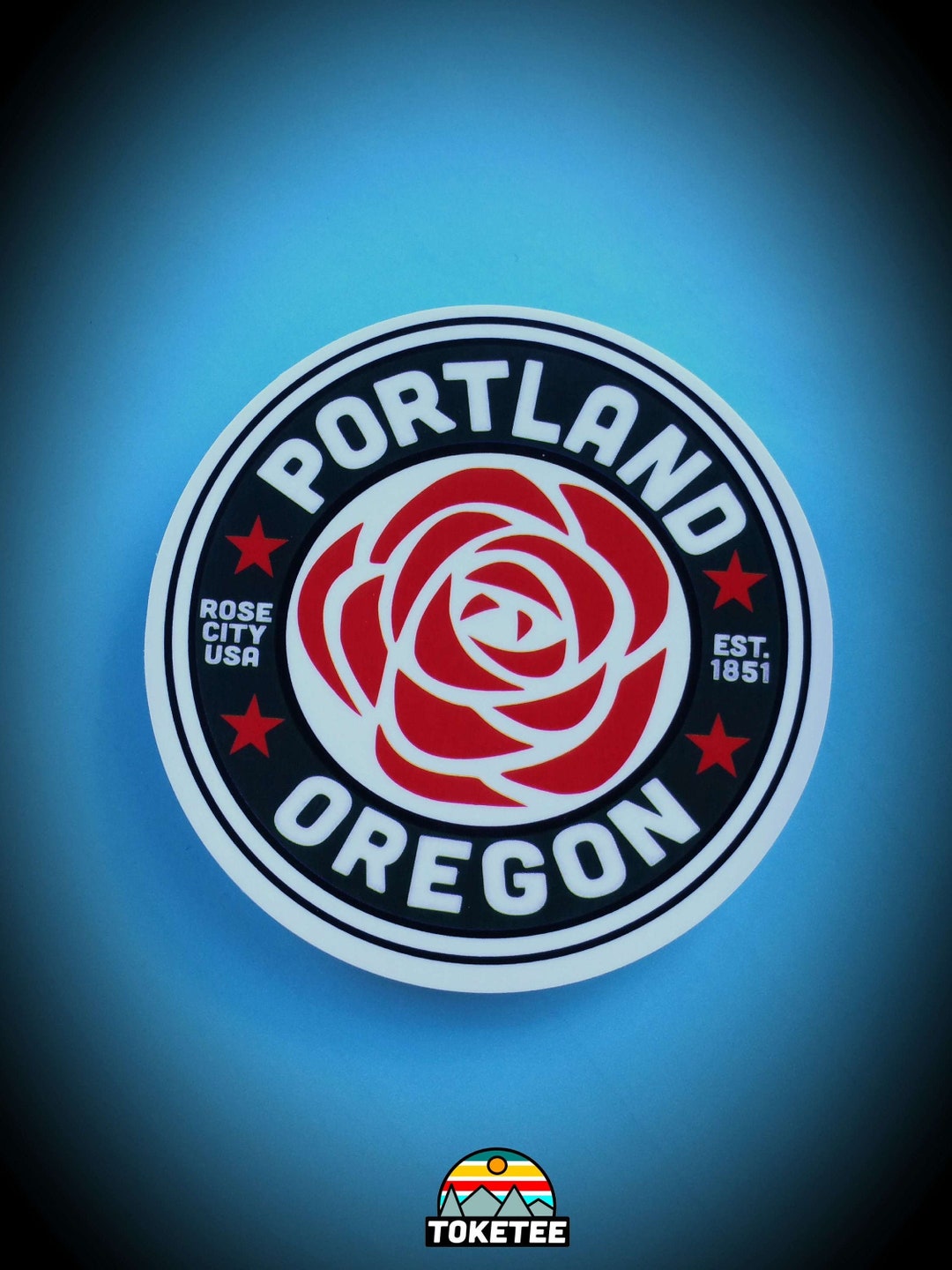 Portland Sticker FREE SHIPPING Rose City Sticker Go Portland Timbers ...