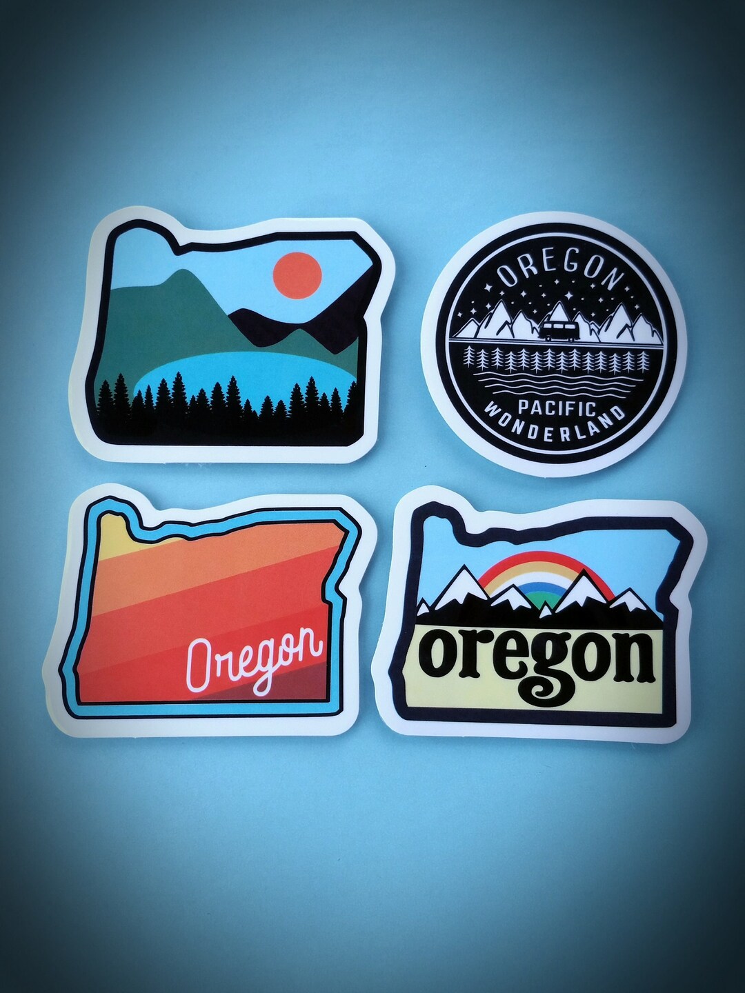 Oregon Sticker Mini Mix FREE Shipping Mix & Match. Pacific - Etsy