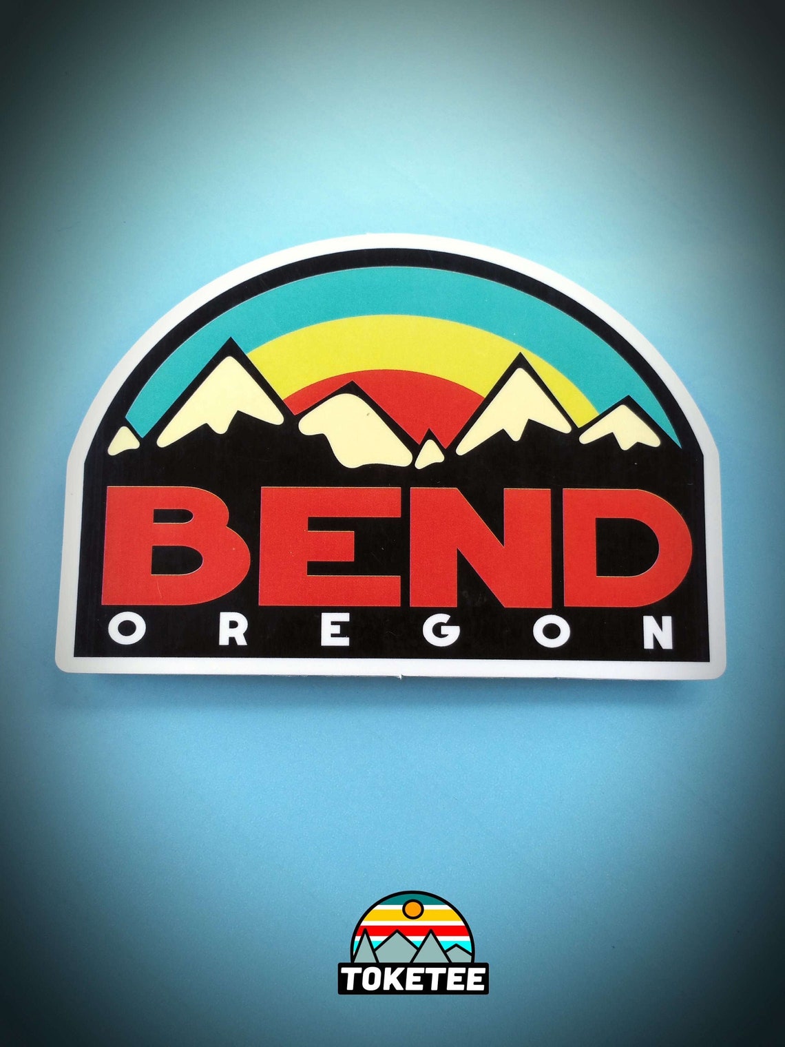 Bend Oregon Sticker FREE SHIPPING. Mount Bachelor. Ski | Etsy