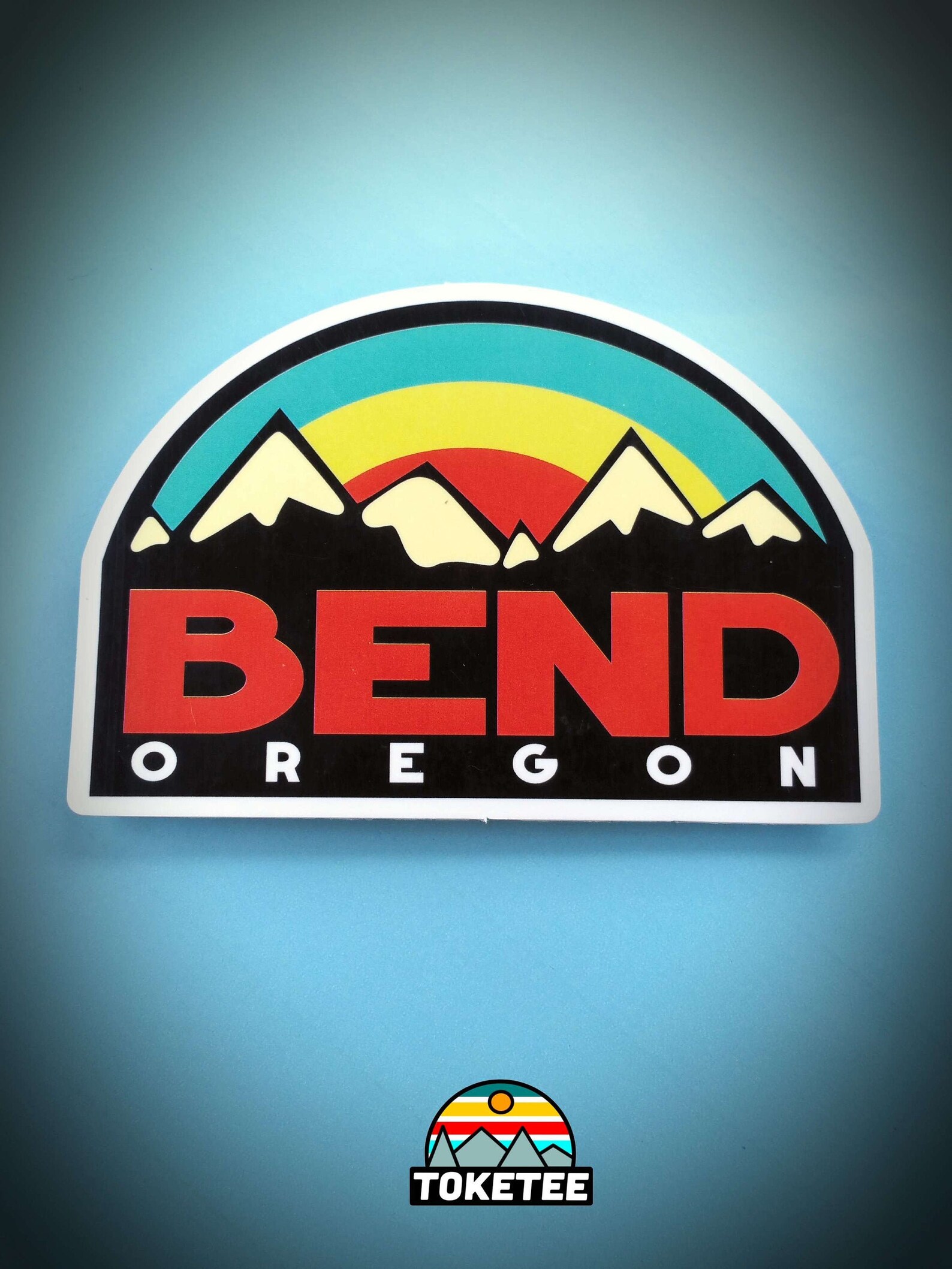 Bend Oregon Sticker FREE SHIPPING. Mount Bachelor. Ski | Etsy