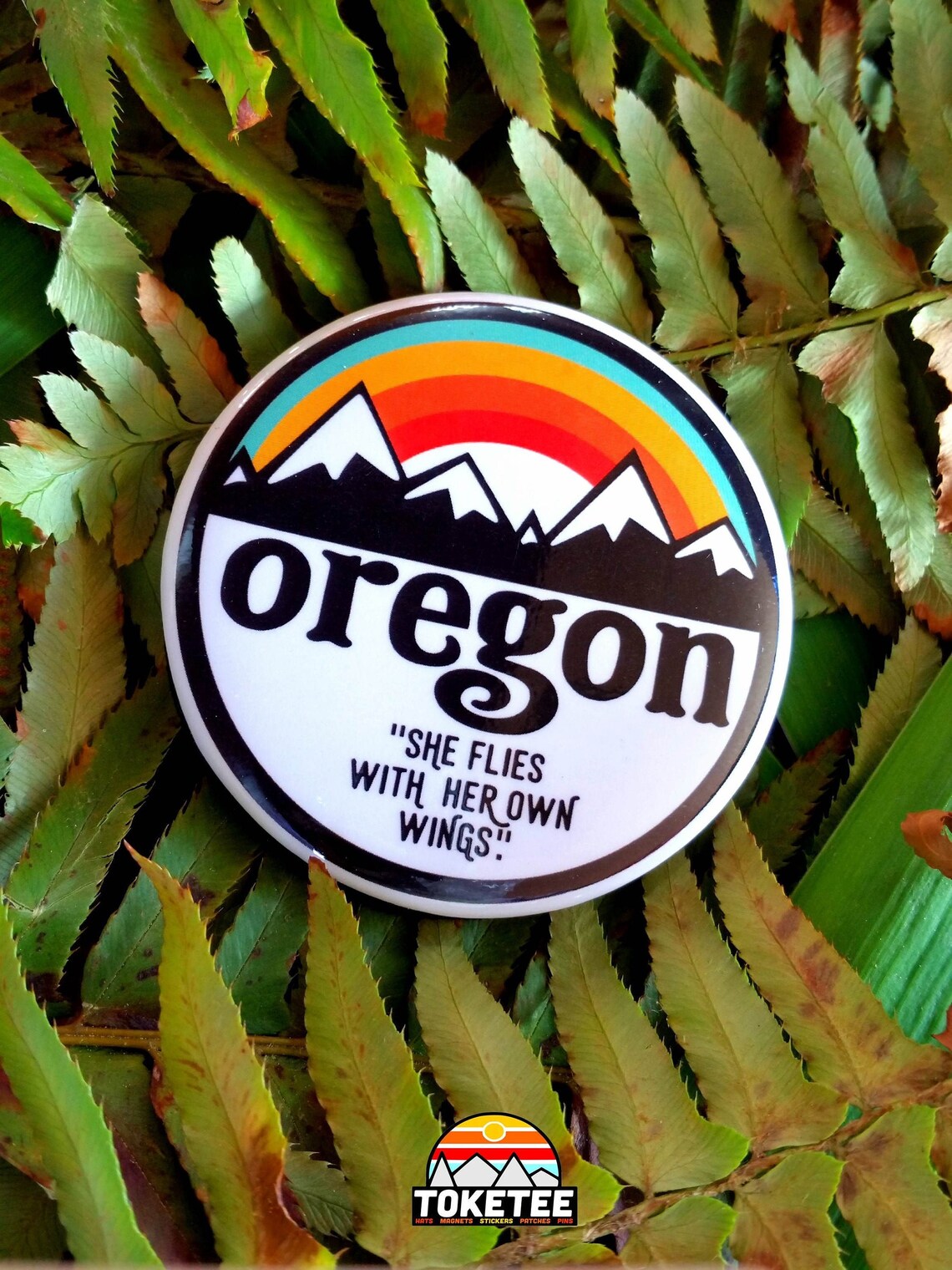 Oregon State Motto Magnet. FREE SHIPPING. She Flies With Her | Etsy