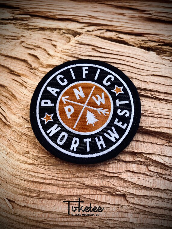 Pacific Northwest Patch Iron-on PCT Style FREE Shipping. - Etsy New Zealand