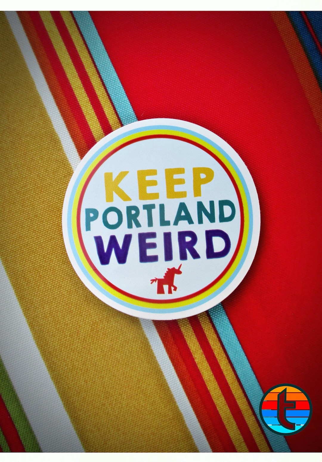 Keep Portland Weird Sticker FREE SHIPPING Portland Oregon - Etsy