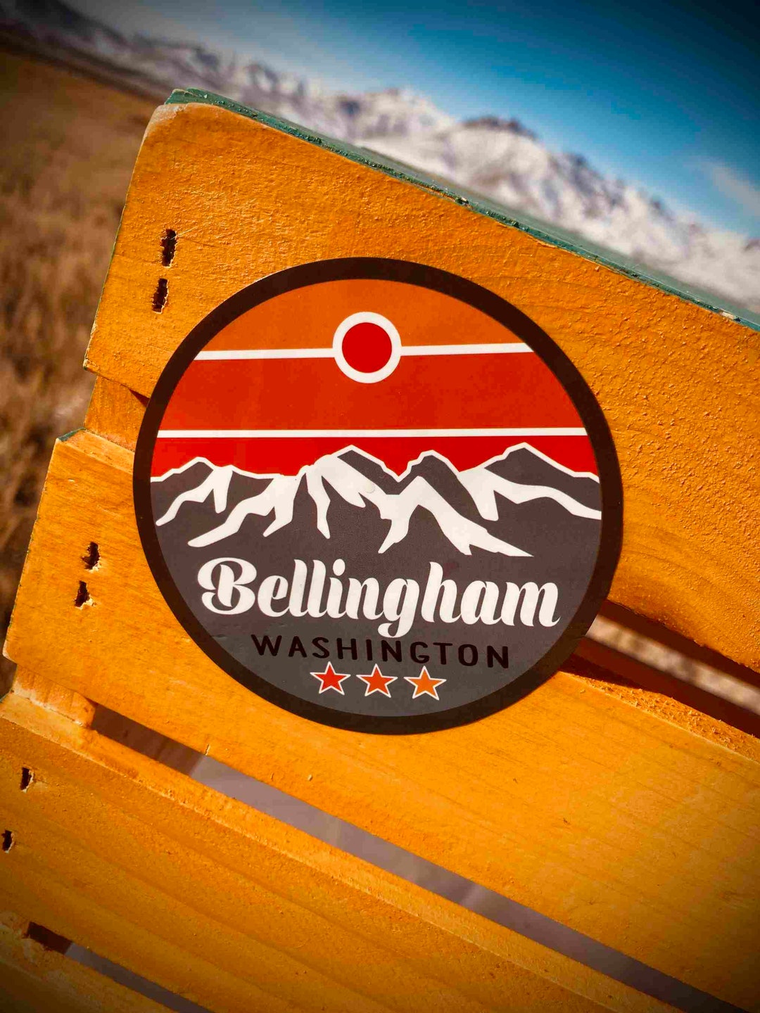Bellingham Sticker FREE SHIPPING. Cascade Trail. PNW - Etsy