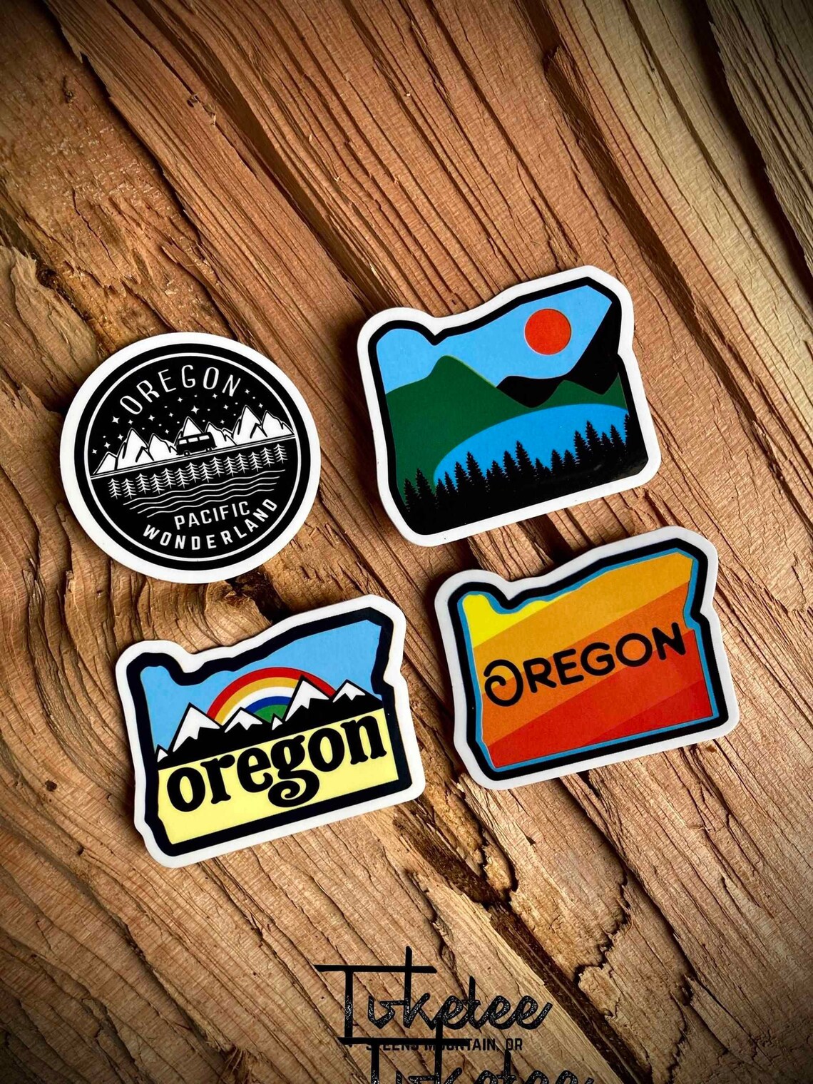Oregon Sticker Mini Mix FREE Shipping Mix & Match. Pacific | Etsy