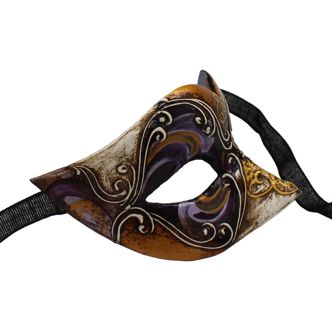 Luxury Venetian Masquerade Mask, Costume Ball Mask, Masquerade Party ...