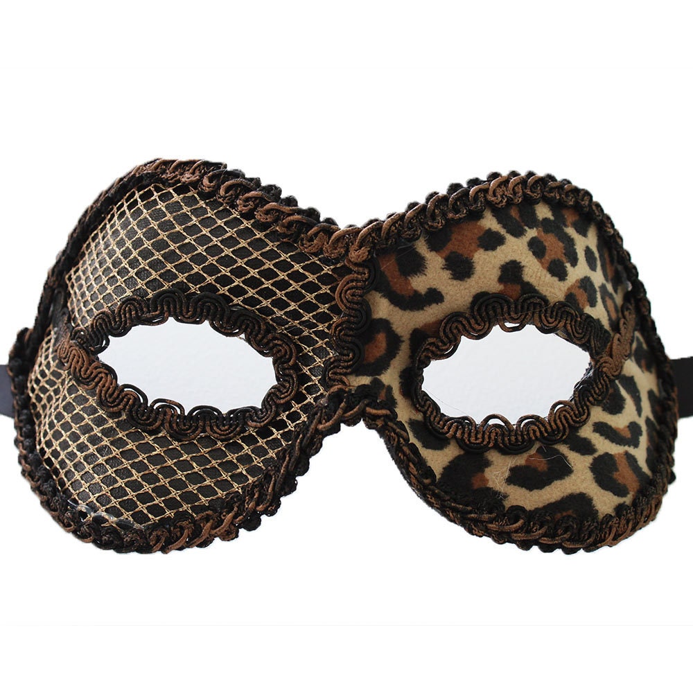 Exotic Animal Print Masquerade Mask, Masquerade Party Mask, Costume ...