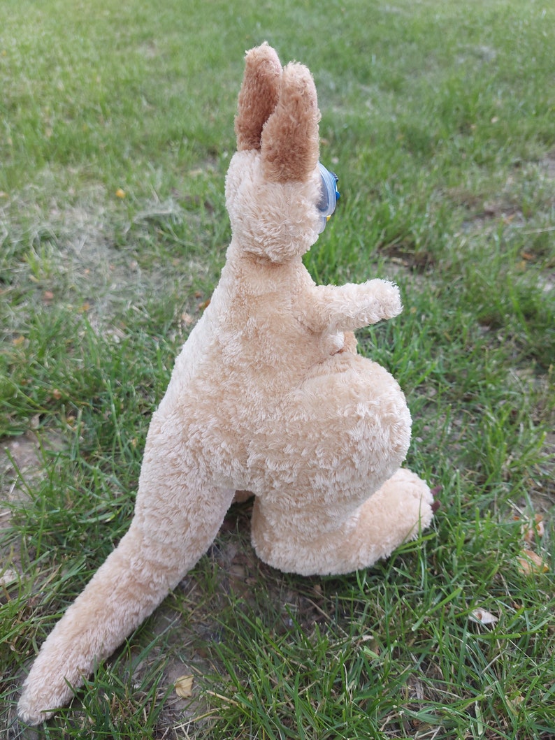 Oddbody Furby Kangaroo Plush: Funny Weirdcore Puppet Toy - Etsy