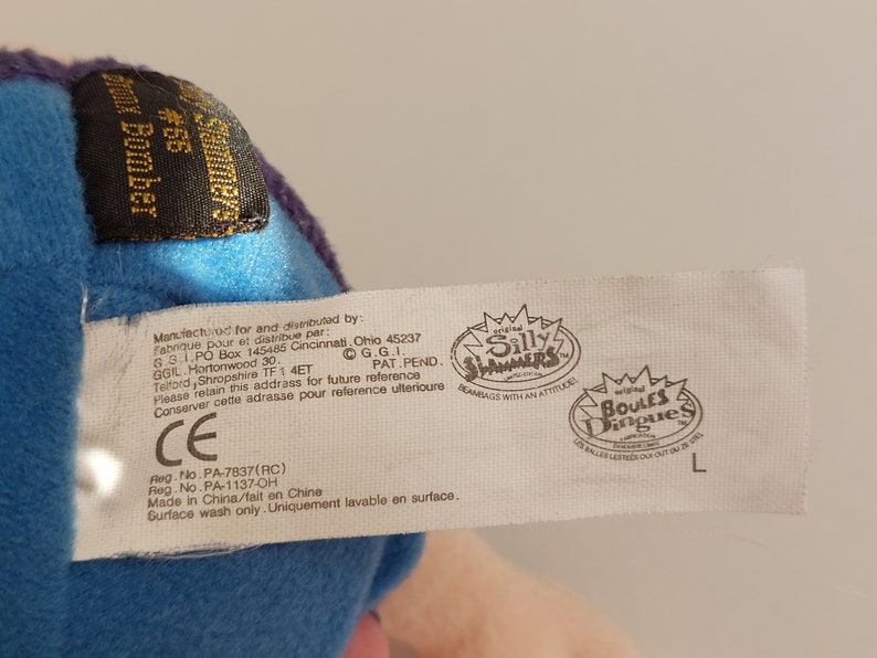 Silly Slammers Plush 66 Bronx Bomber Wrestler Vintage 90s Toy Retro - Etsy