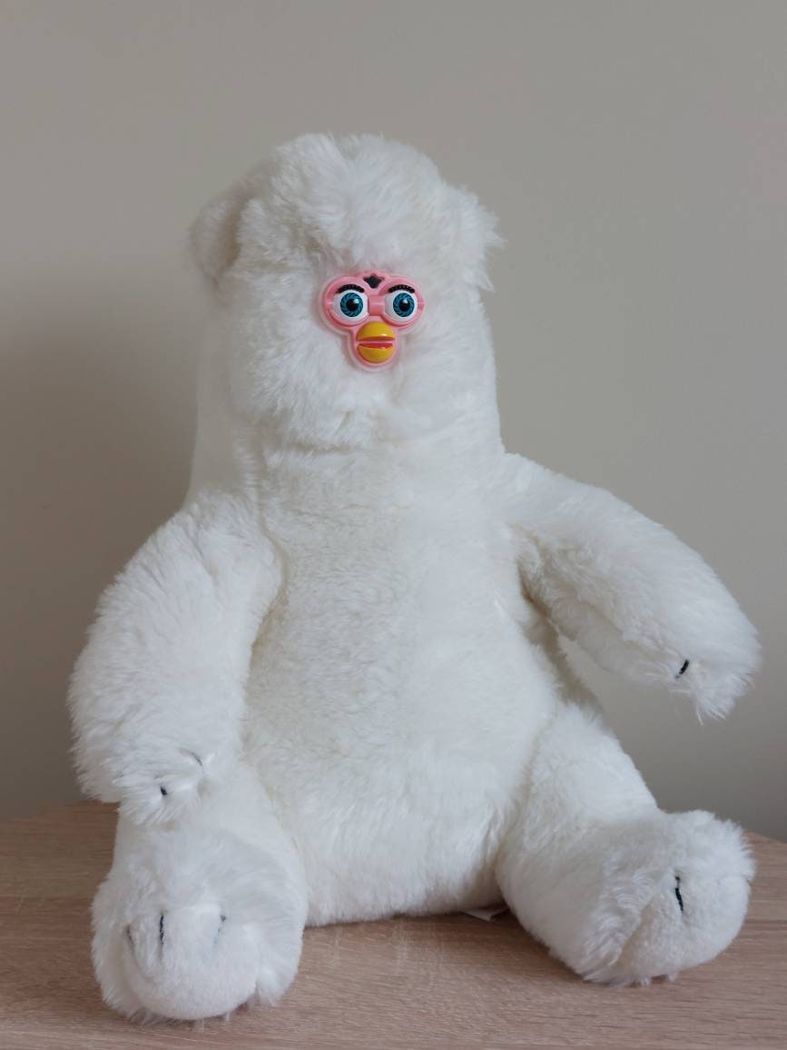 Oddbody Furby Puppet Toy Polar Bear Plush Long Furby Custom Puppet ...