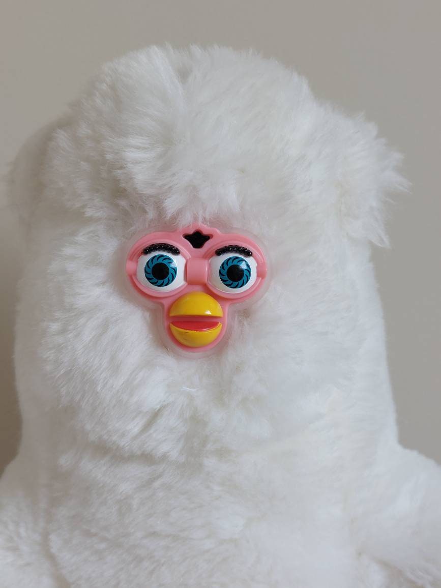 Oddbody Furby Puppet Toy Polar Bear Plush Long Furby Custom Puppet ...