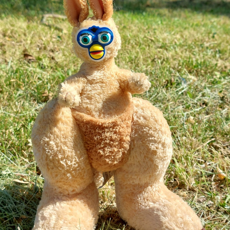 Furby Face Plate - Etsy