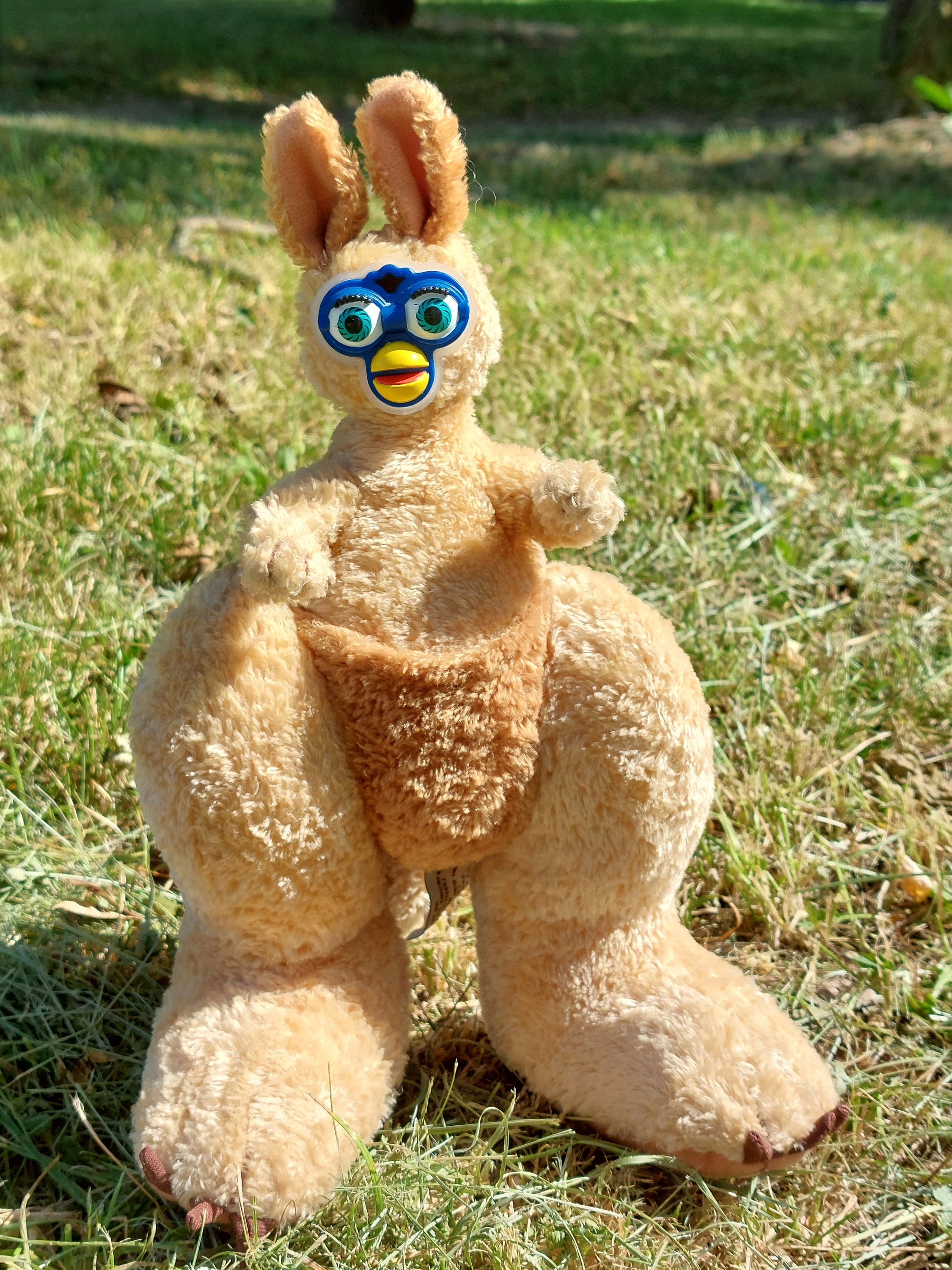 Oddbody Furby Kangaroo Plush: Funny Weirdcore Puppet Toy - Etsy