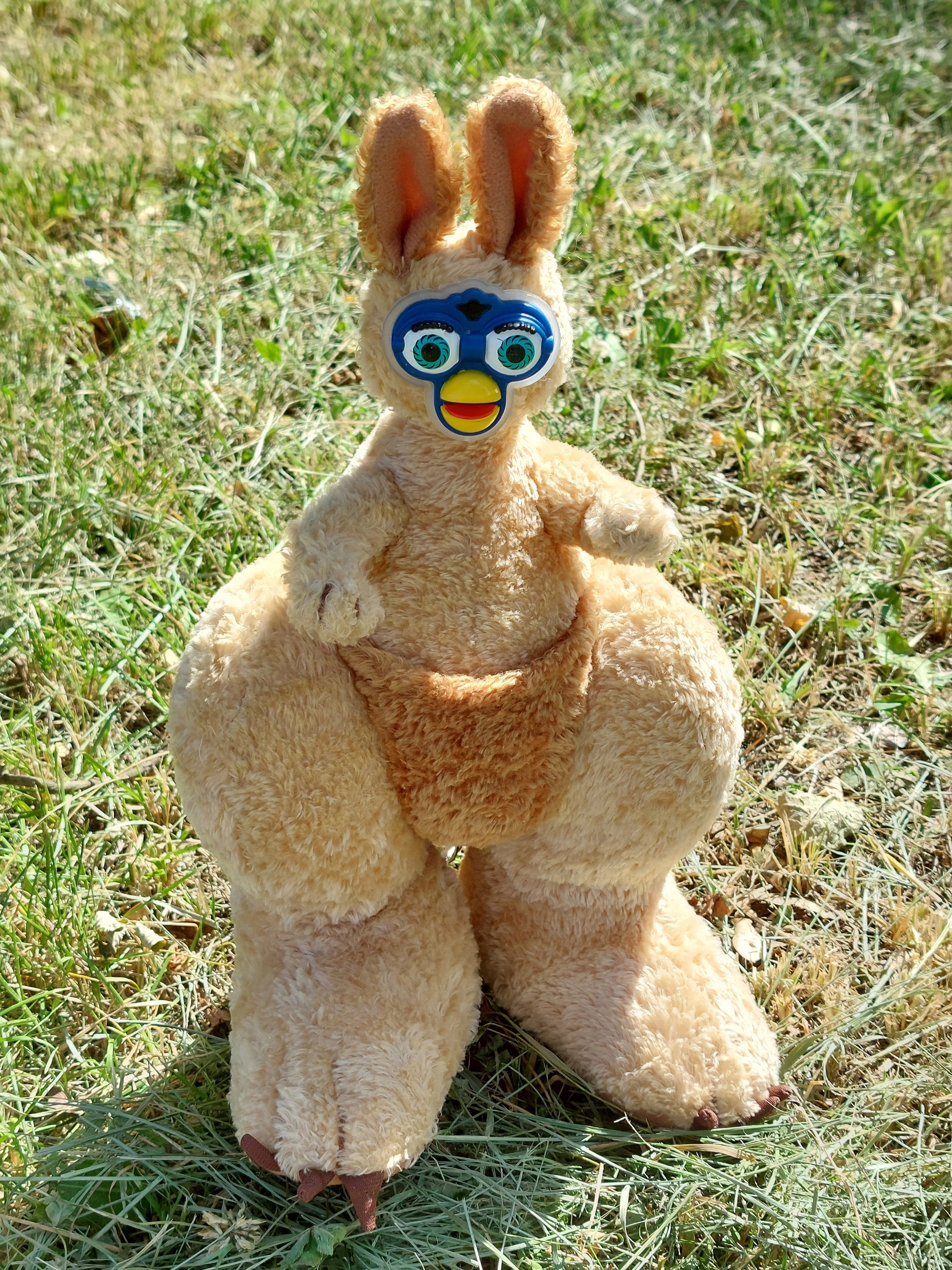 Oddbody Furby Kangaroo Toy Plush Funny Furby Face Furby Puppet - Etsy
