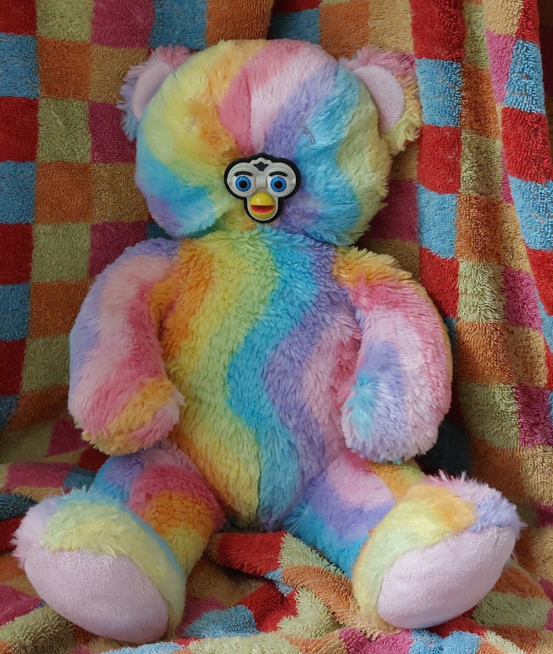 Oddbody Furby Puppet Long Furby Creepy Toy Gift Plush Funny Gift Teddy ...