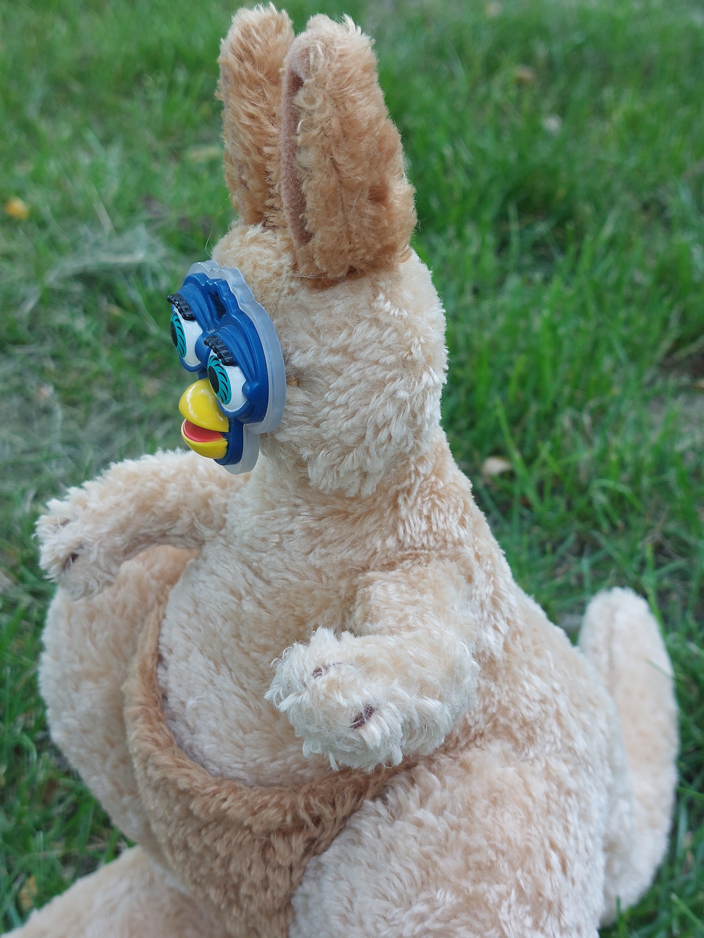 Oddbody Furby Kangaroo Plush: Funny Weirdcore Puppet Toy - Etsy