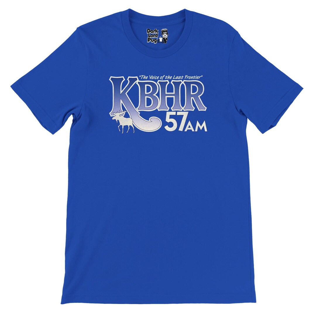 KBHR 57 AM T-shirt: Northern Exposure Radio Logo Tee - Etsy