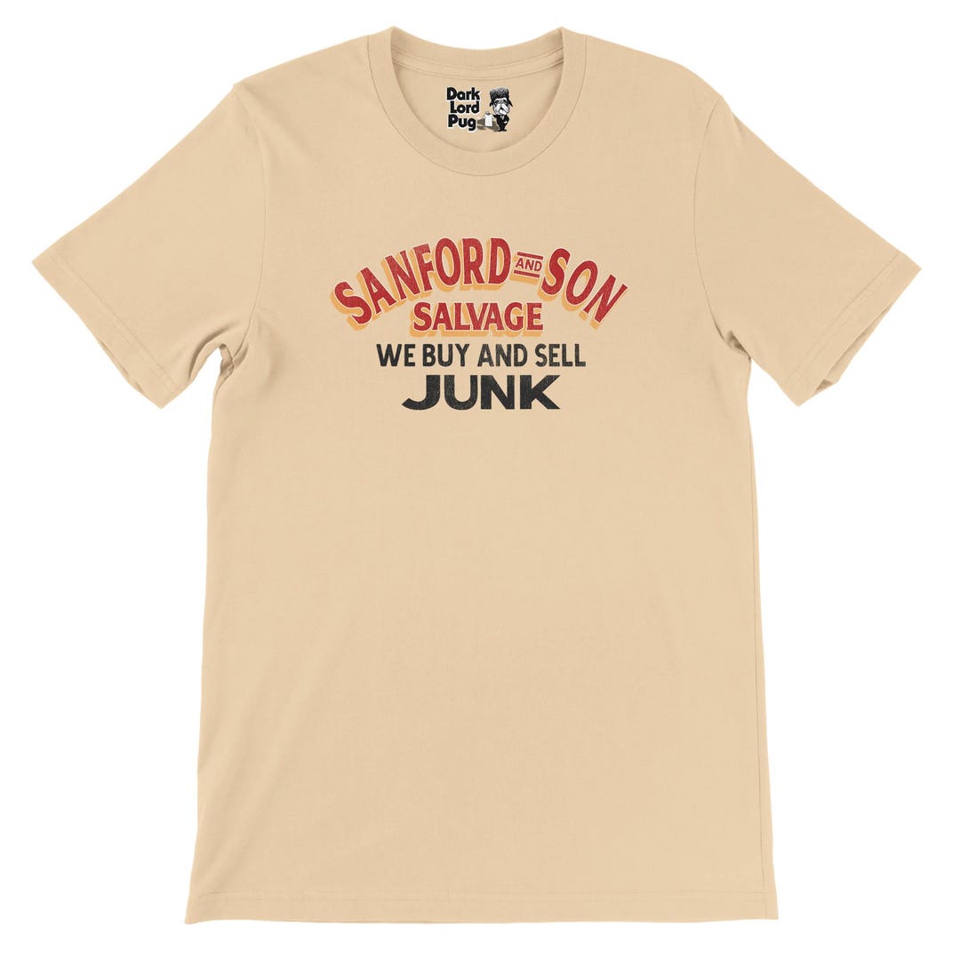 Sanford and Son Tee: Vintage Salvage Yard Graphic (unisex Sizes) - Etsy