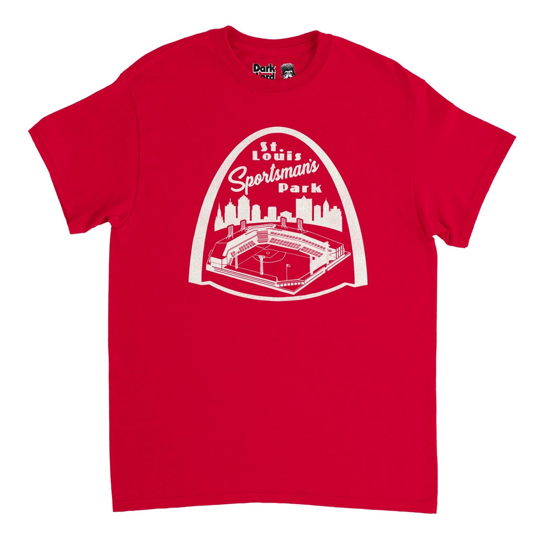 Retro Defunct St Louis Sportsman's Park Baseball Stadium T-shirt - 15% ...
